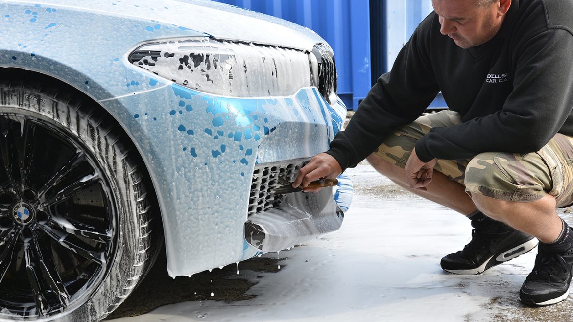 2018 BMW M5 Snapper Rocks Blue Blue | New Car Detail & Xpel PPF